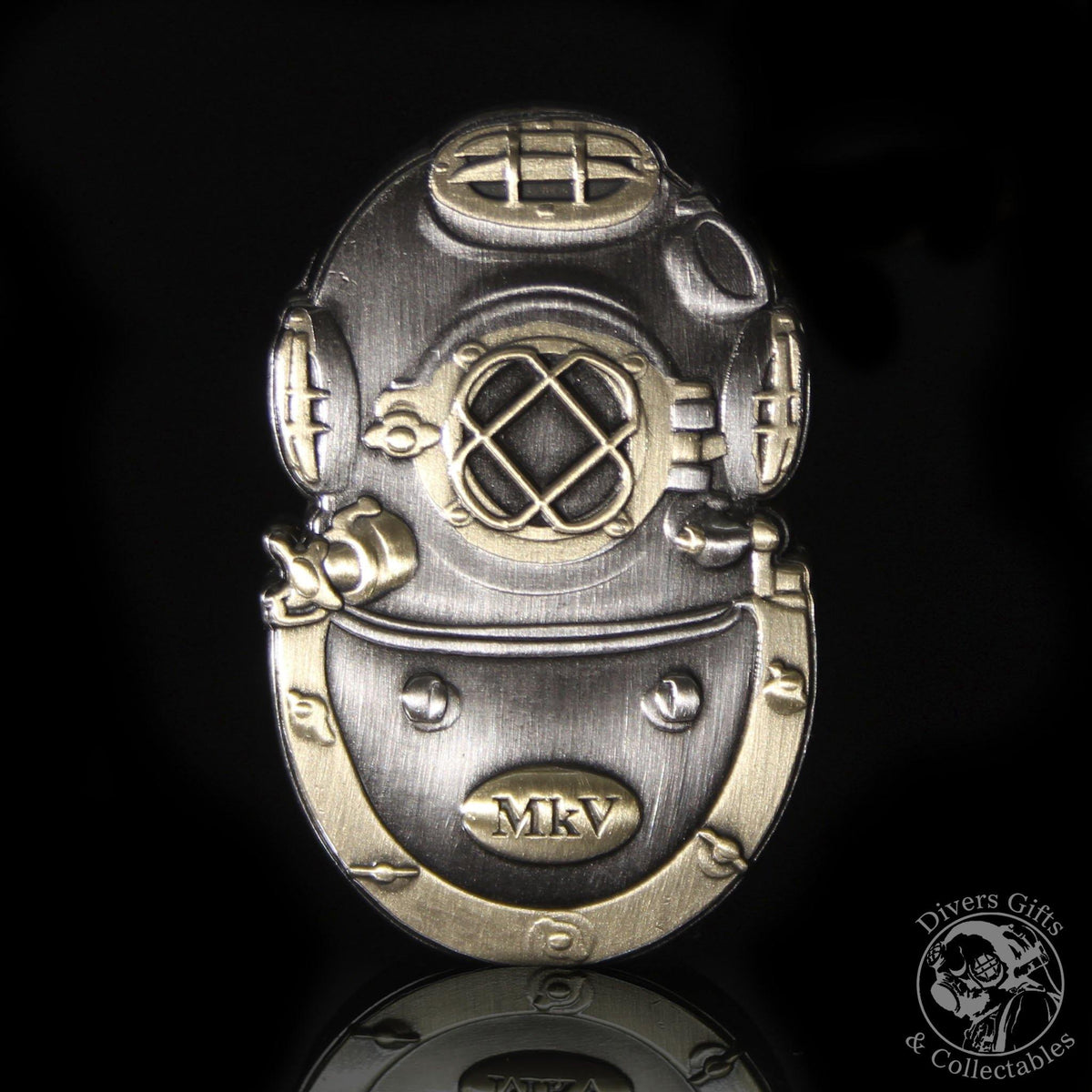 01B - MkV US Navy Challenge Coin - Two Tone (Tinned and Brass) – Divers ...