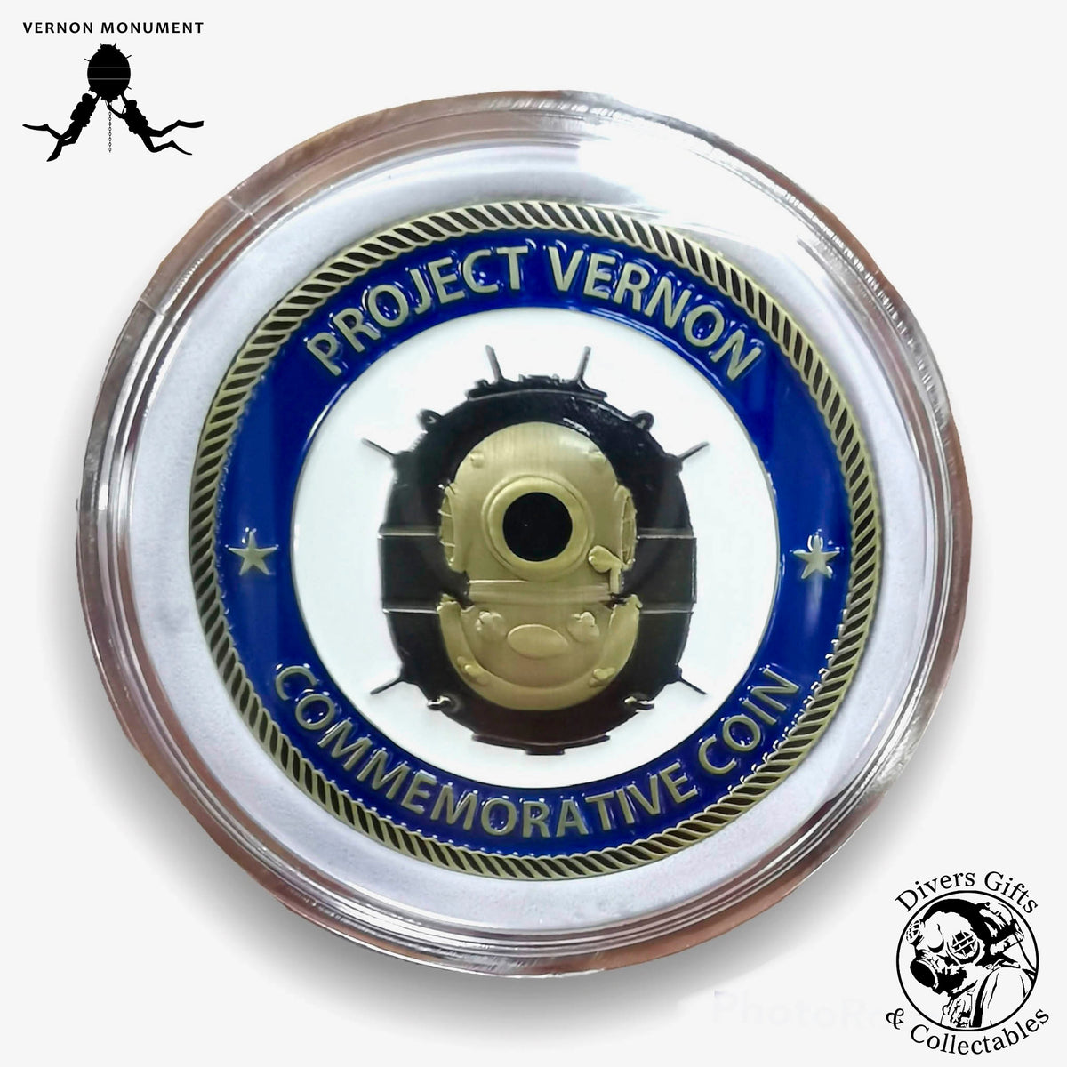 05B - Commemorative Challenge Coin for Project Vernon – Divers Gifts