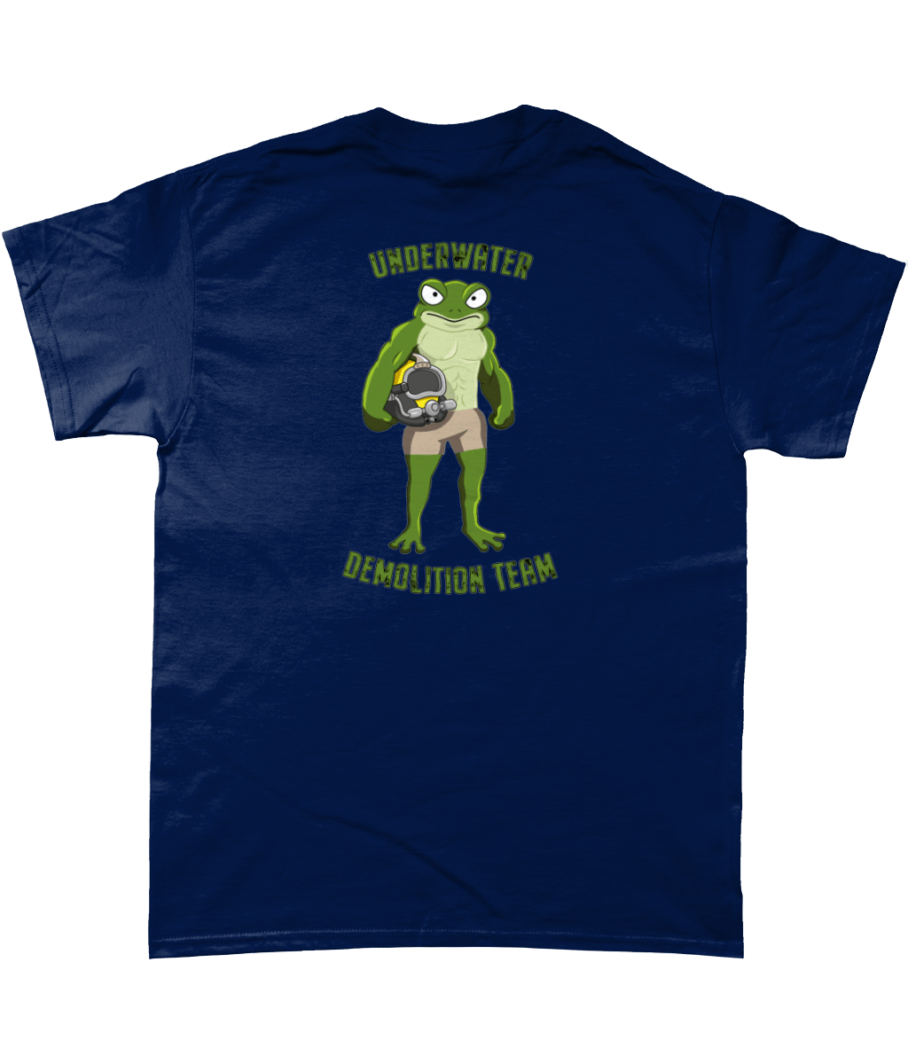 UDT Frog - T-Shirt (Printed Front and Back) – Divers Gifts