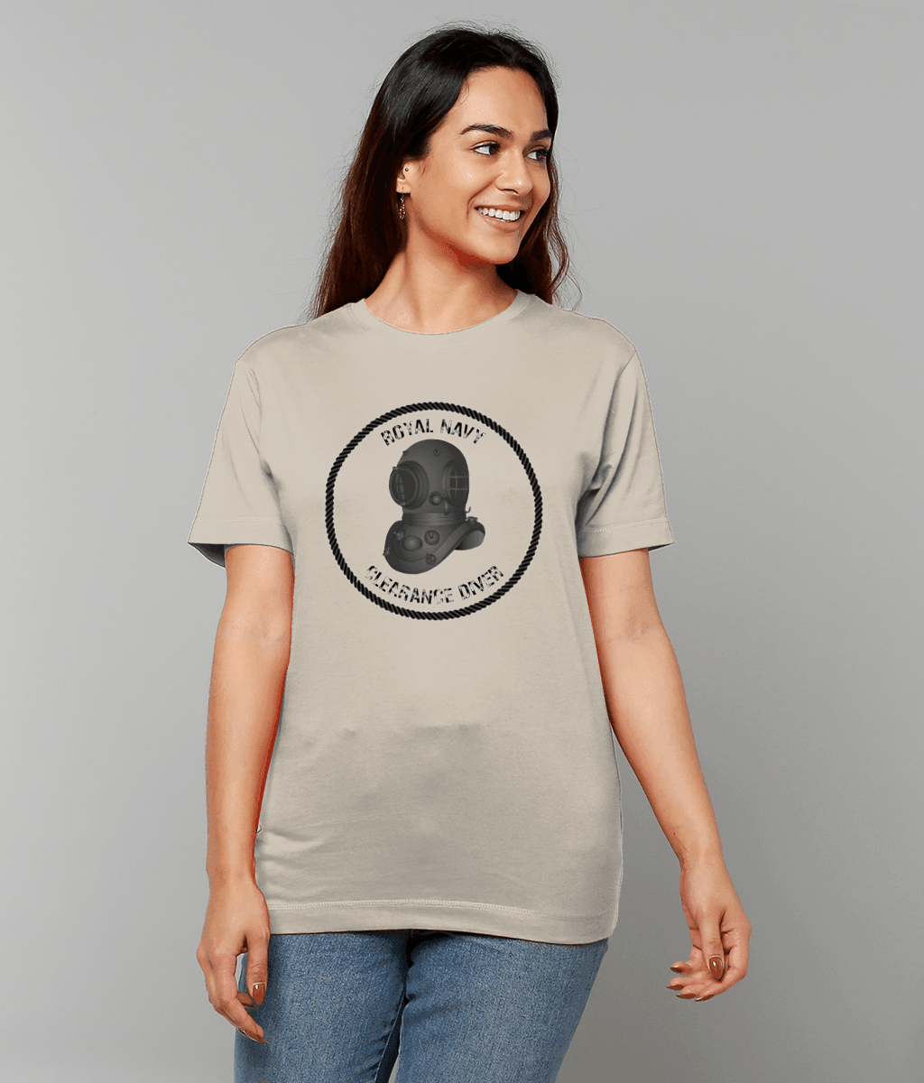 70 - RNCD Large Logo - T-Shirt (Printed Front) – Divers Gifts