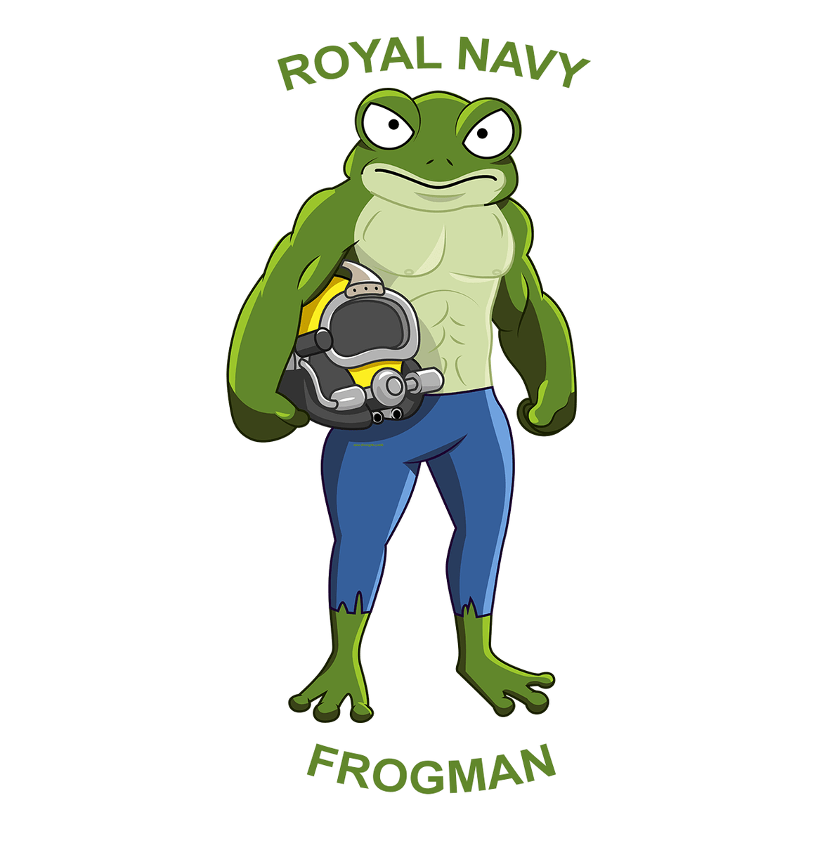Royal Navy Frogman - T-Shirt – Divers Gifts
