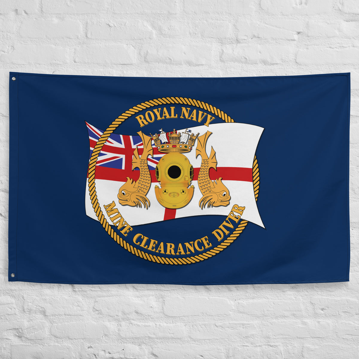 Royal Navy Mine Clearance Diver Banner – Divers Gifts